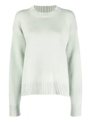 JIL SANDER Fine Knit Jumper - Green