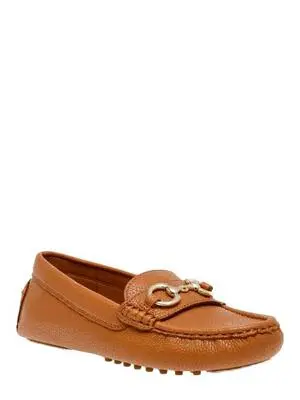 Anne Klein Celeste Driving Loafer - Cognac