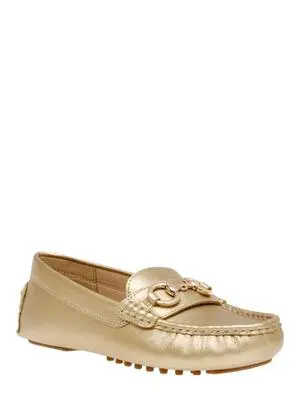Anne Klein Anne Klein Celeste Driving Loafer Gold