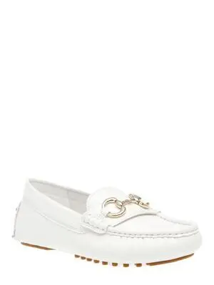 Anne Klein Anne Klein Celeste Driving Loafer White