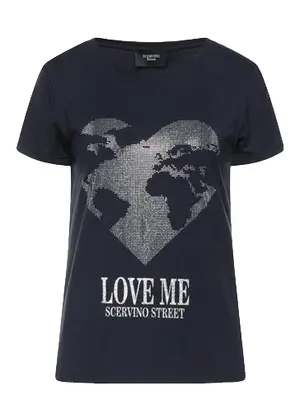 Ermanno Scervino Printed T-shirt - Blue