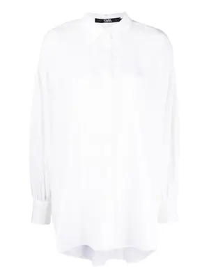 KARL LAGERFELD Karl Lagerfeld Long-Sleeve Monogram Shirt