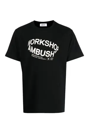 AMBUSH Logo-print T-shirt - Black
