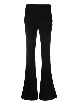 AMBUSH High-waisted Split Trousers - Black