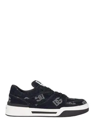 Dolce & Gabbana Logo-print Sneakers - Black
