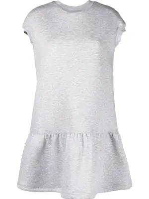 IOANA CIOLACU Round Neck Dress - Grey