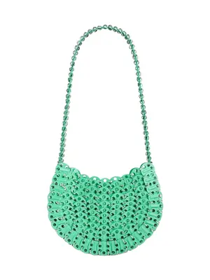Rabanne Moon 1969 Shoulder Bag - Green