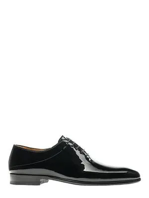 Magnanni Lagos Patent Lace-up Formal Shoes - Black