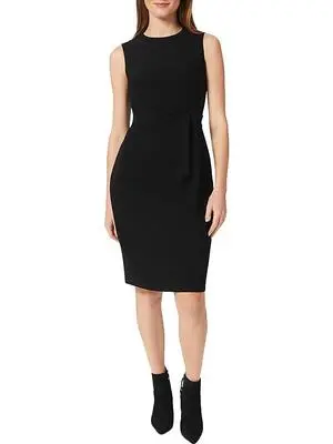 HOBBS LONDON Mel Tie Waist Dress - Black