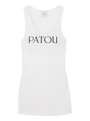 Patou Iconic Printed Tank - White