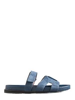 BIBI LOU Cutout Slide Sandals Blue