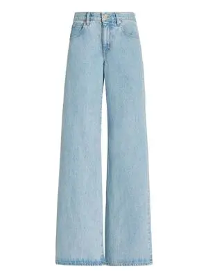 SLVRLAKE Mica Wide-Leg Jeans