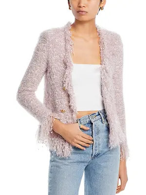 L'Agence L'agence Azure Cardigan Blazer Dusty Pink