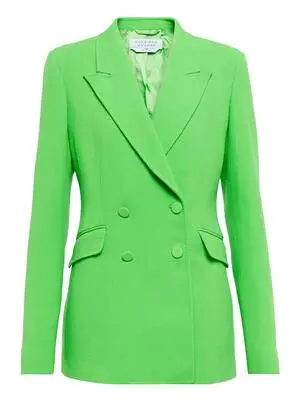 Gabriela Hearst Stephanie Double-breasted Blazer - Green