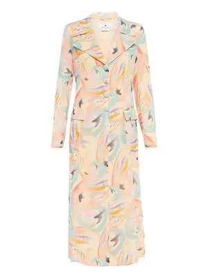 Etro Printed Silk Coat - Multicoloured