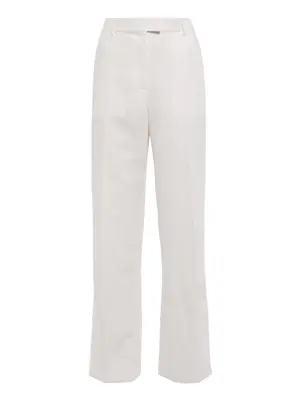 AYA MUSE Polaris Wide-leg Pants - White