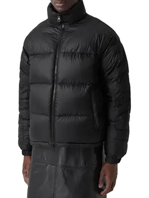 Burberry Quilted Padded Jacket - Black