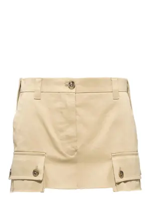 MIU MIU Miu Miu Chino Mini Skirt