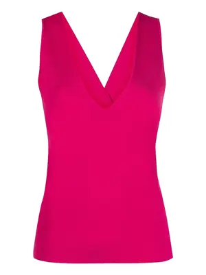 P.a.r.o.s.h Sleeveless Knit Top - Pink