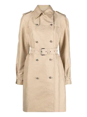 Michael Kors Double-breasted Trench Coat - Neutrals