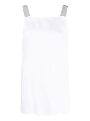 Fabiana Filippi Linen Top - White