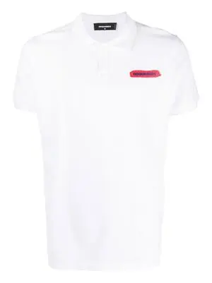 Dsquared2 Logo-print Polo Shirt - White