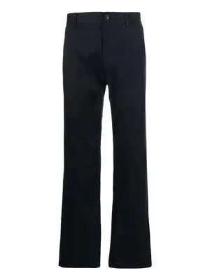 A.p.c. Mid-rise Straight-leg Trousers - Blue
