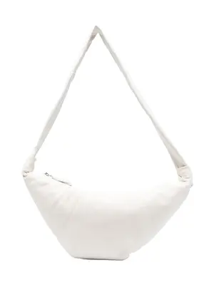 LEMAIRE Croissant Crossbody Bag - White