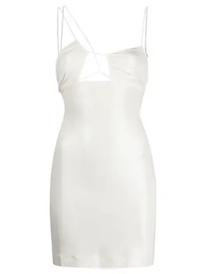 NENSI DOJAKA Cut-out Minidress - White