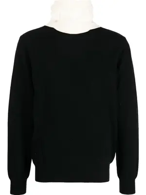 TAKAHIROMIYASHITA THESOLOIST. Turtle Neck Jumper - Black