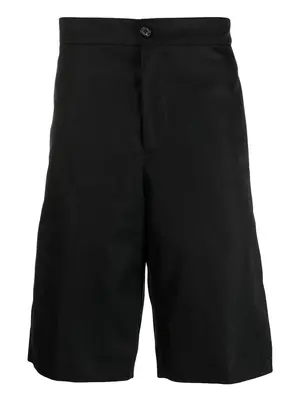 Alexander McQueen Panelled Straight-leg Shorts - Black