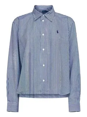 Polo Ralph Lauren Striped Cotton Shirt - White