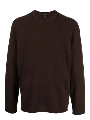 JAMES PERSE Grateful Dead Intarsia Knit Cashmere Jumper - Brown