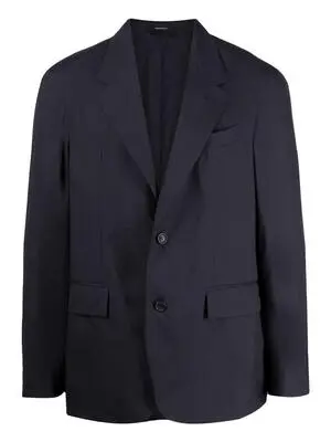 Dunhill Single-breasted Blazer - Blue