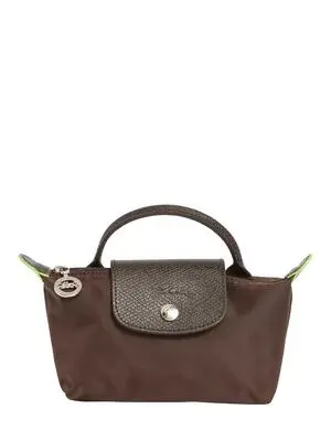 Longchamp Le Pliage Recycled Canvas Cosmetics Case - Mocha