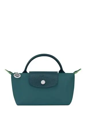Longchamp Le Pliage Recycled Canvas Cosmetics Case - Teal