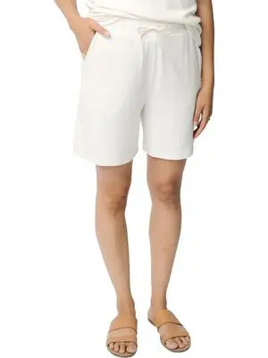 Cozy Earth Ultrasoft Bermuda Pajama Shorts - Ivory