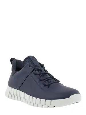 Ecco ECCO Gruuv Leather Sneakers Marine/marine