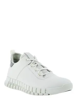 Ecco ECCO Gruuv Leather Sneakers White/white