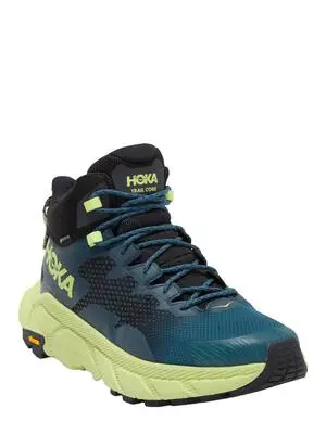 HOKA HOKA Trail Code GTX Hiking Shoe Blue Graphite/blue Coral