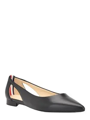 Tommy Hilfiger Pointed Toe Flat - Black 003