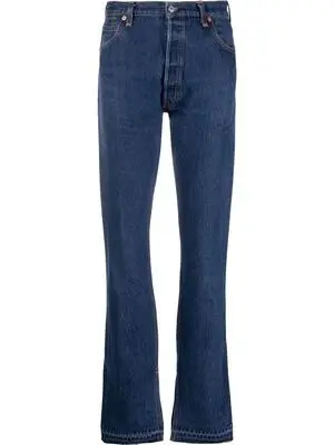 RE/DONE High-rise Slim-fit Jeans - Blue