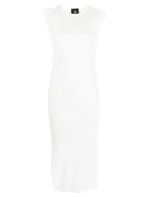 THOM KROM Open-back Midi Dress - White