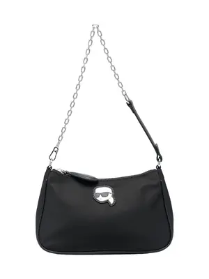 Karl Lagerfeld Ikonik Shoulder Bag - Black