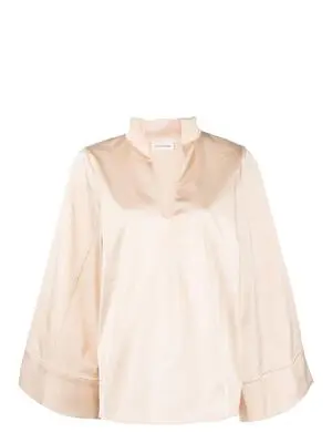 BY MALENE BIRGER Long-Sleeve Wool Blouse