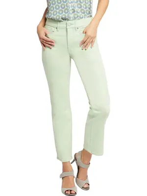 NYDJ Marilyn Straight Leg Ankle Jeans Beginning