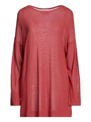 N.O.W. ANDREA ROSATI CASHMERE Marigold Sweater - Red