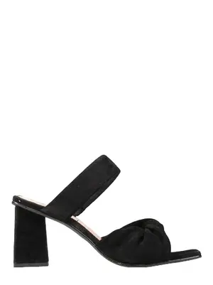 Vero Moda VERO MODA Leather Sandals Black