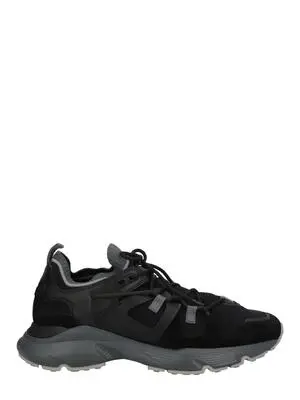 TOD'S Sneakers In Leather And Textile Fibers - Black