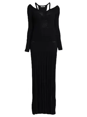 Roberto Cavalli Maxi Dress - Black